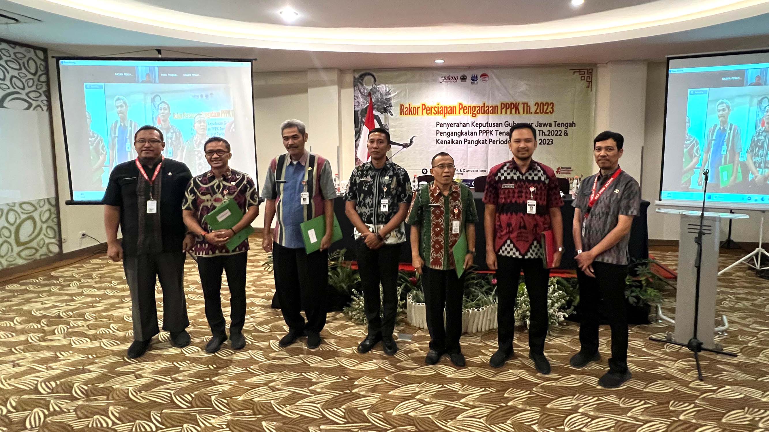 Rakor Pengadaan Pppk Tahun 2023 Dan Penyerahan Sk Pppk Teknis Formasi